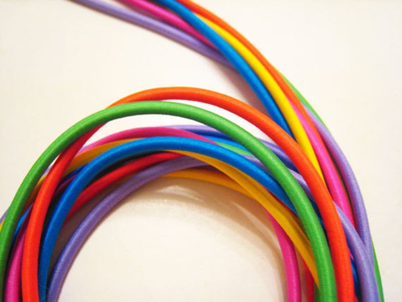 6 Yards of Rainbow Colorful Red Orange Yellow Green Blue Purple Round ...