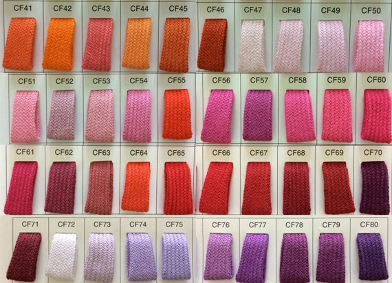 3 Yards of 11mm Cotton Flat String Cord ( 200 Colours Available for ...