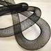 1 Yards of Black Horsehair ( Cringe ) Tube Crinoline for Hair ...