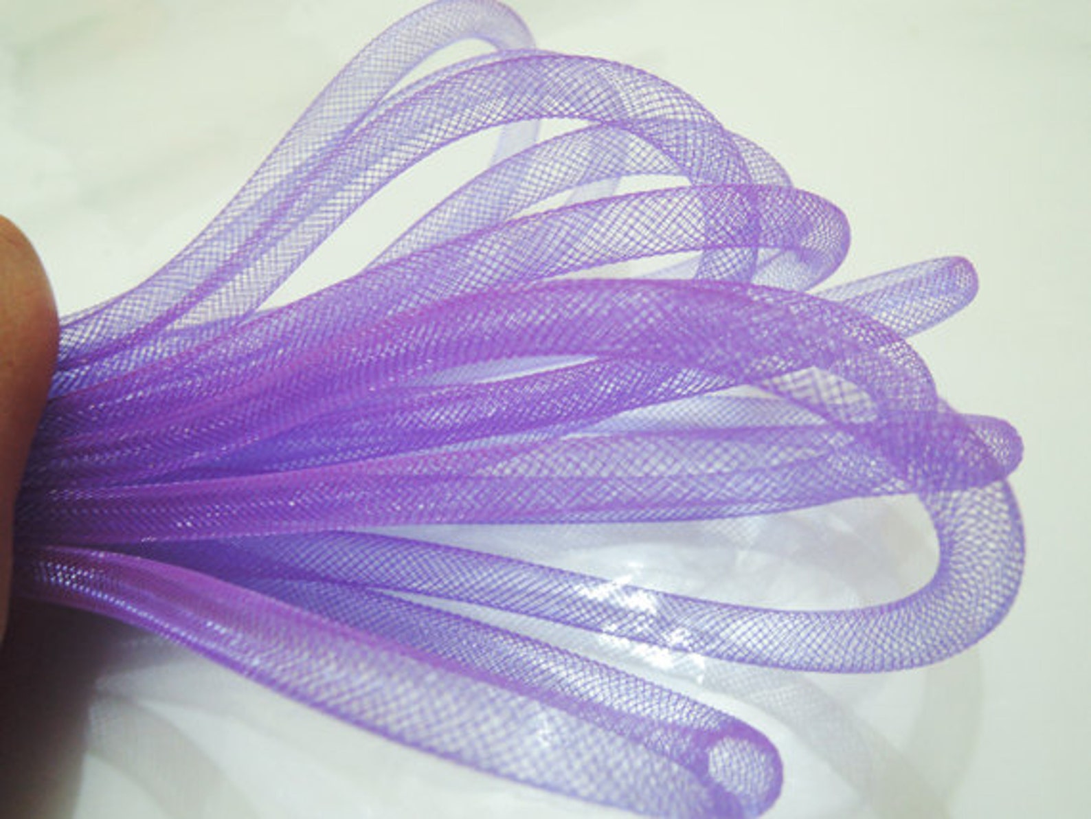 2 Yards of 8 Mm Width Horsehair ( Crin ) Tube Crinoline for Hair ...