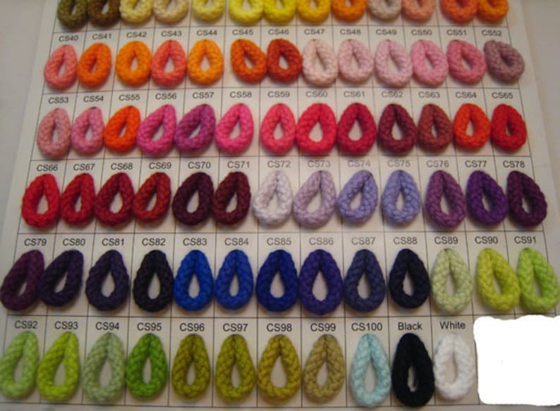 5 Yards of 4mm Cotton String ( 200 Colours Available for Choose ) - Etsy