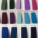Sample Color Chart 8mm Flat Fold Over Elastic Stretch Drawcord Rope ...