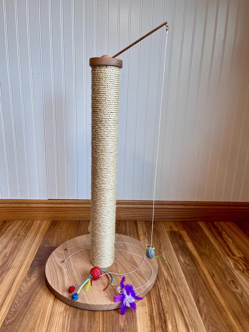 Furniture-grade Cat Scratcher, Heavy Duty Sisal Scratching Post ...