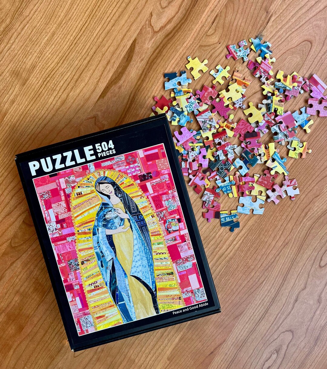 Jigsaw Puzzle: Peace and Good Abide 16 X 20 504 Pieces - Etsy