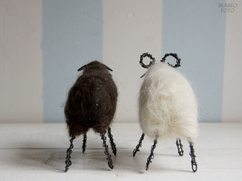 Wired Sheep With Dark Wool - Etsy