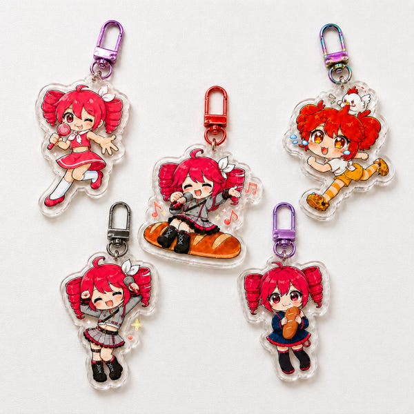 Teto Acrylic Keychain - Etsy