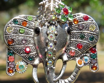 Christmas elephant | Etsy