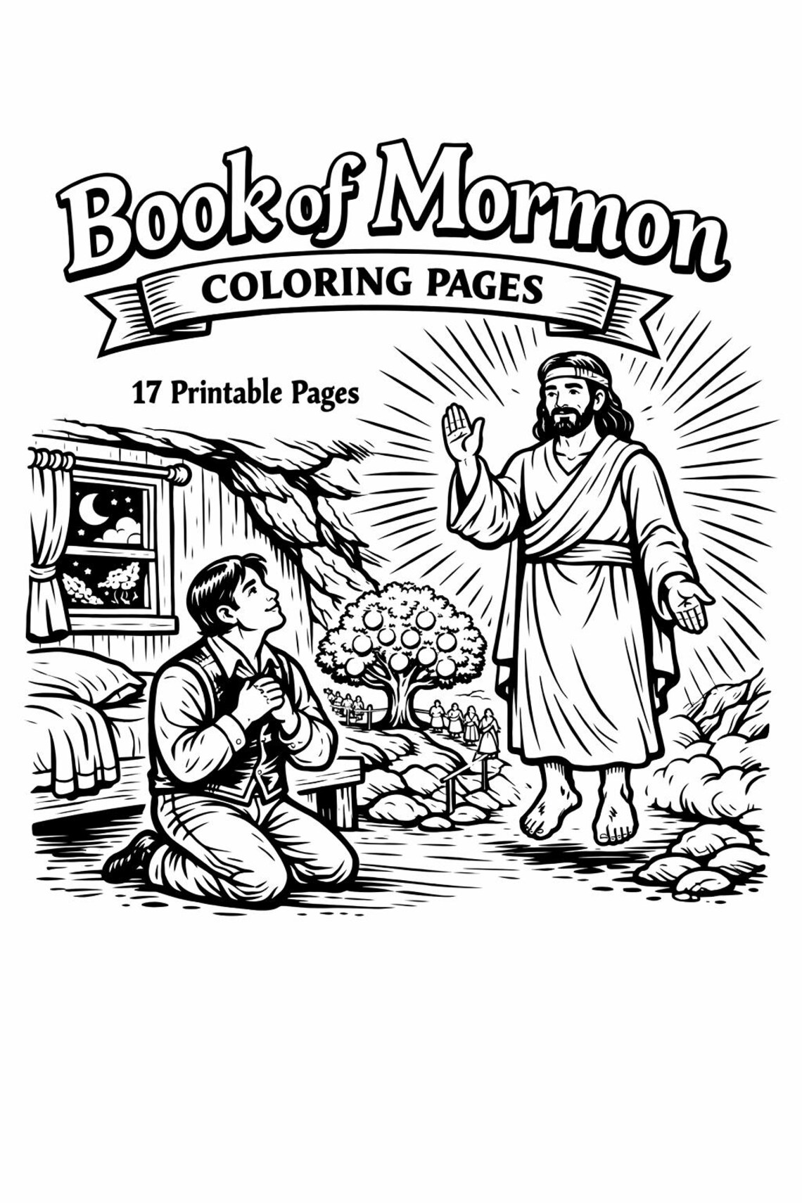 Book of Mormon Coloring Pages for Kids – LDS Printable Coloring Book ...