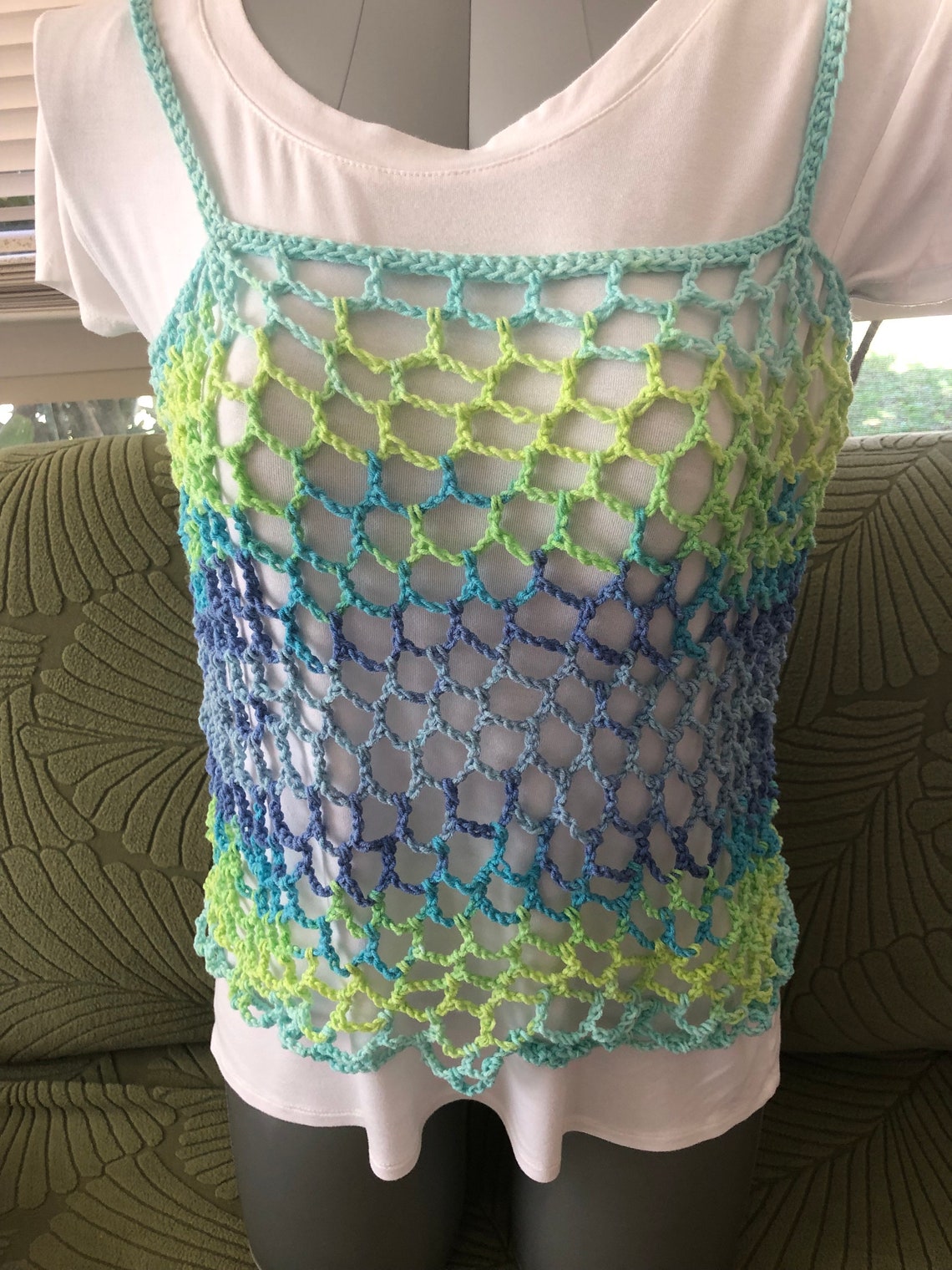 Mermaid Fishnet Top - Etsy