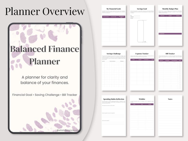 Savings Challenge Printable | Savings Plan PDF | Money Saving Template ...