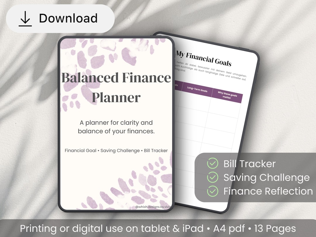 Savings Challenge Printable | Savings Plan PDF | Money Saving Template ...