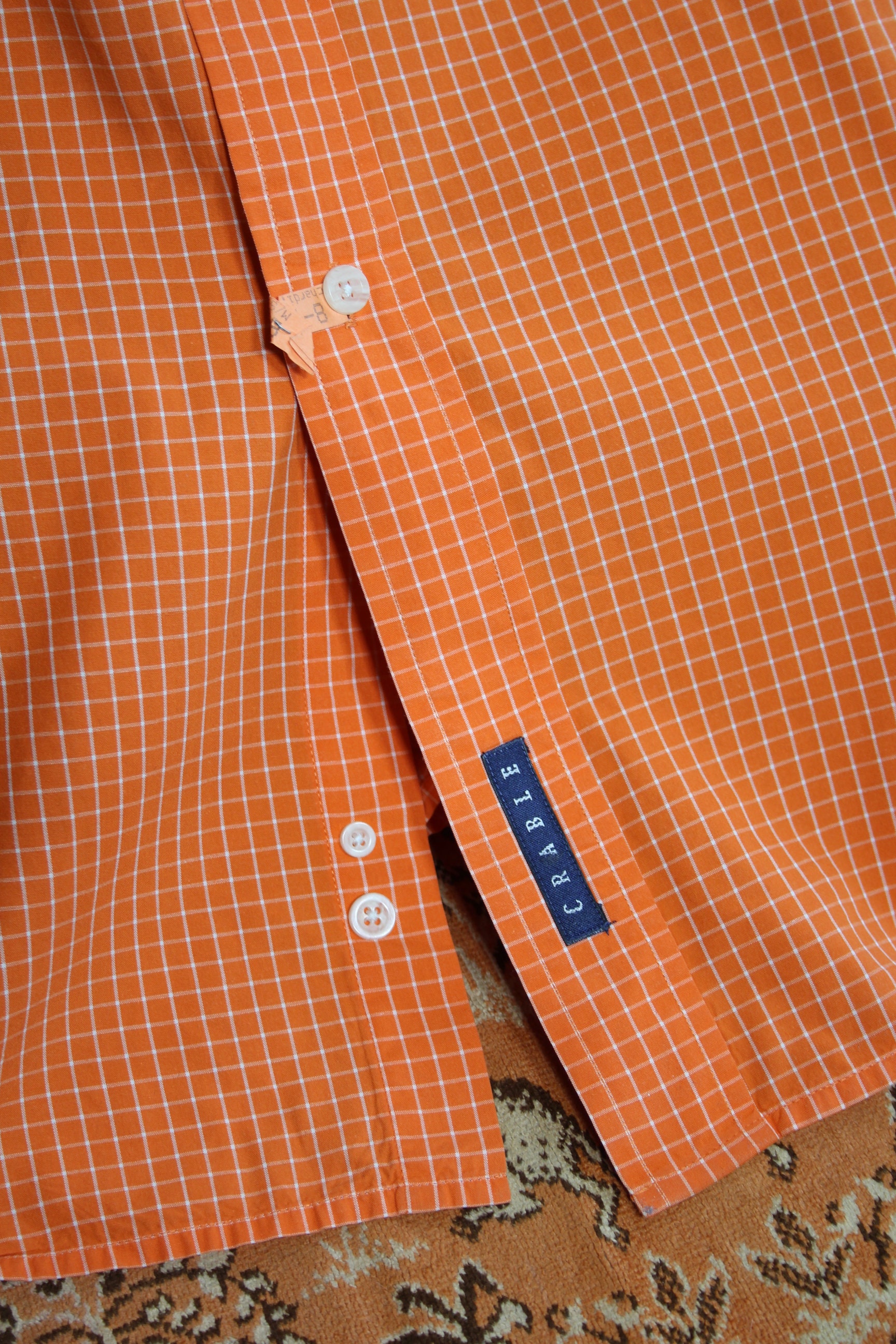 Florida Gators 90s Mens XXL Football University L/S Orange Check Preppy ...