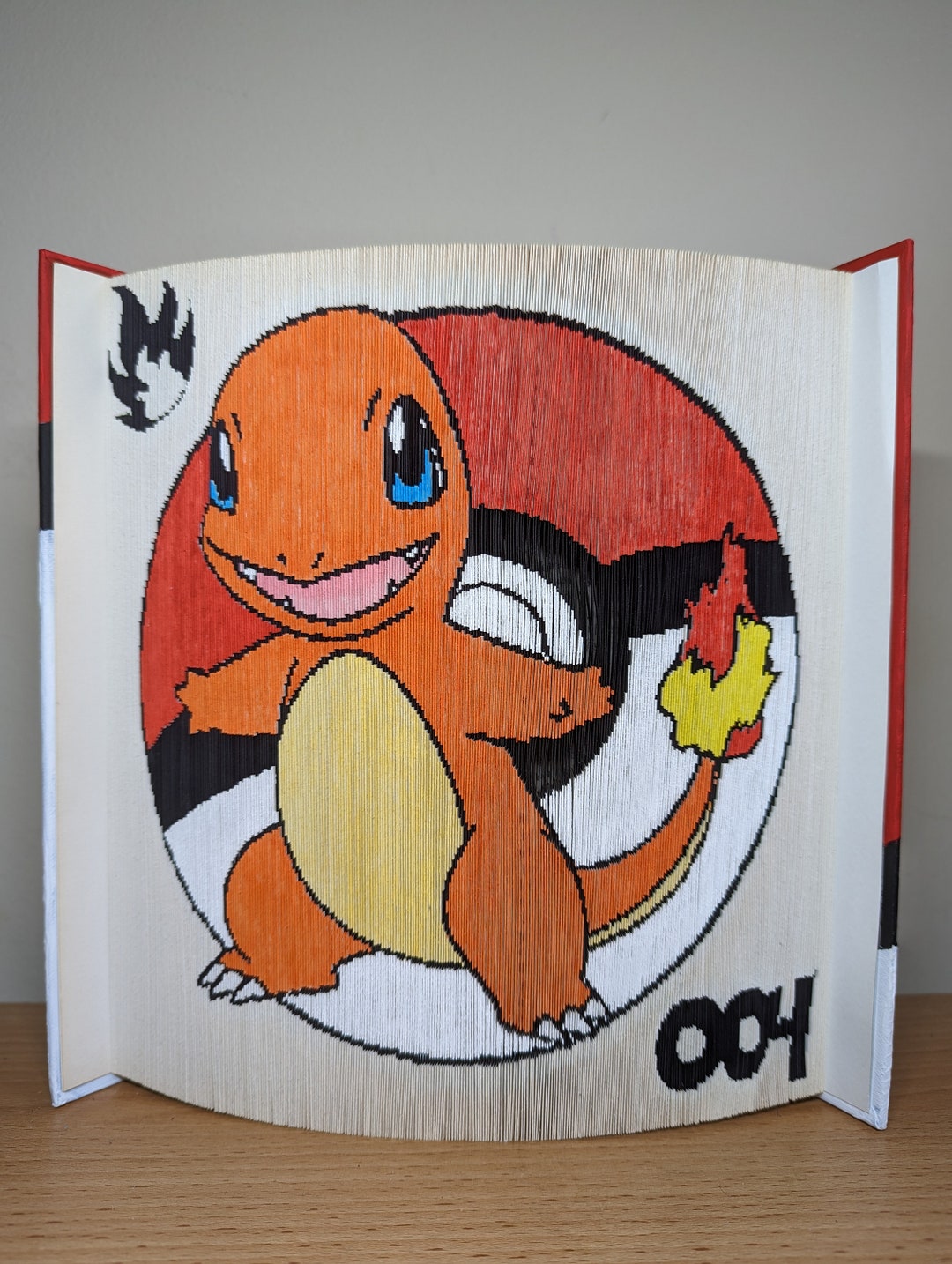 Pokemon Cut and Fold Book Fold Pattern Made to Order - Etsy