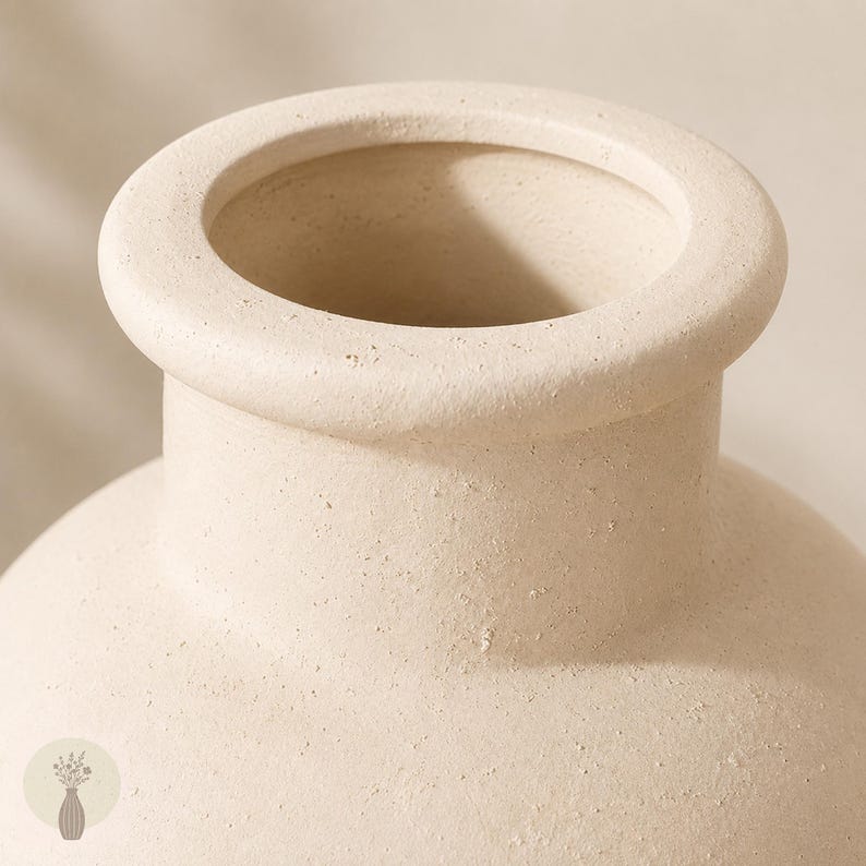 Small Rustic Ceramic Vase, Single or Set of 3 - Etsy
