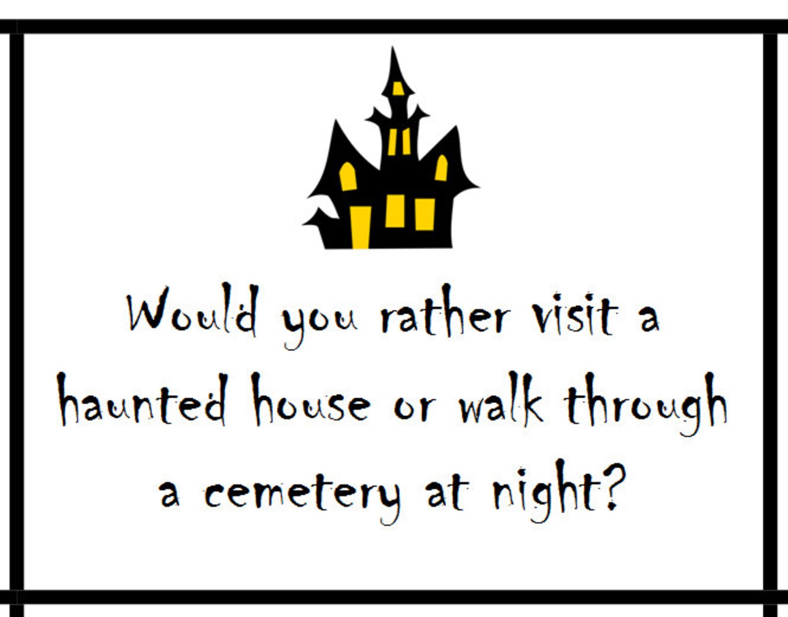 Halloween Jokes & Conversation Cards Printable INSTANT DOWNLOAD - Etsy