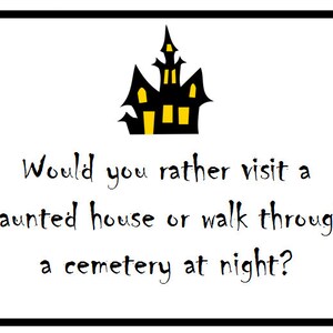 Halloween Jokes & Conversation Cards - Printable - INSTANT DOWNLOAD - Etsy