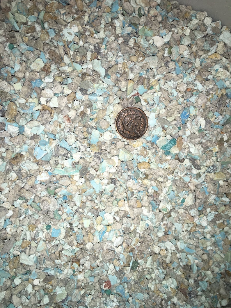 Natural Kingman Turquoise Rough Chips for Inlay 4oz 1/4 Lb Lot - Etsy