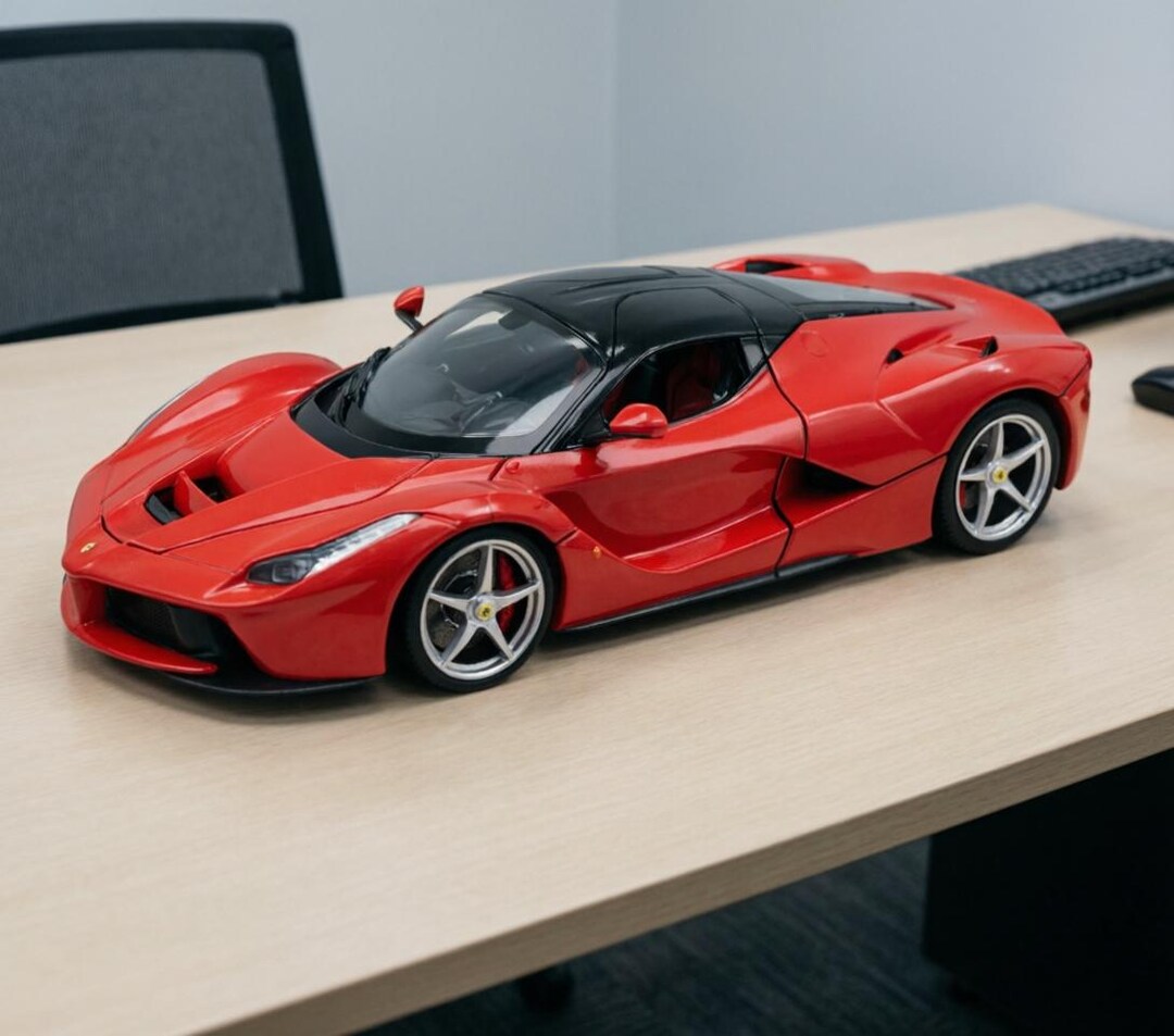 1/18 Scale Ferrari Laferrari Diecast Metal Model Car Vehicle Red - Etsy