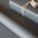 Grey Embossed Wrapping Paper Birthday Gift Wrap Solid Coloured - Etsy