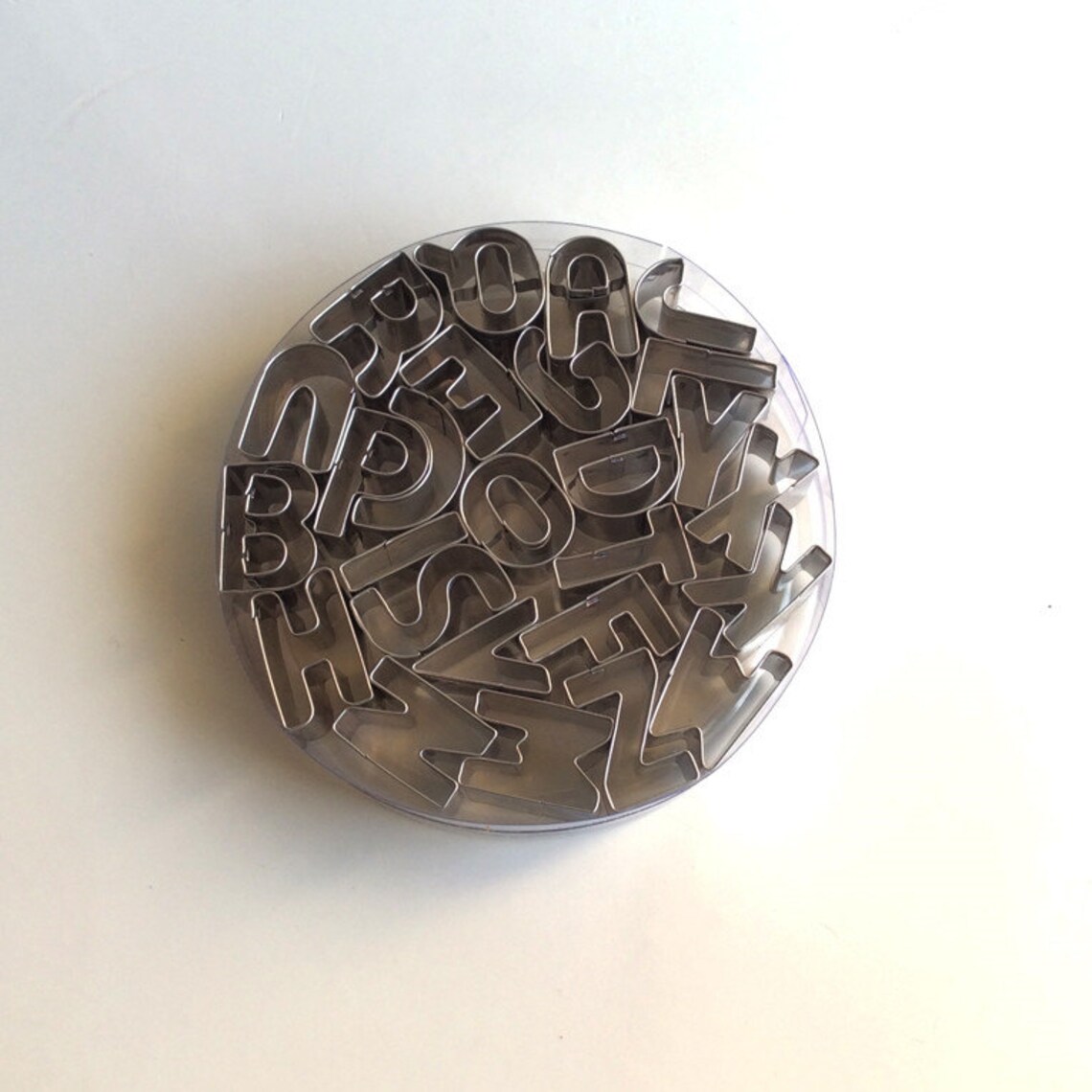 Alphabet Cookie Cutter Set Letters Biscuit Cutter/metal Cookie | Etsy