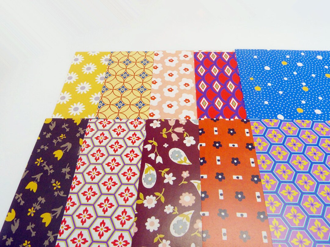 20 Sheets Japanese Origami Paper Pack for Origami Paper Project 17cm X ...