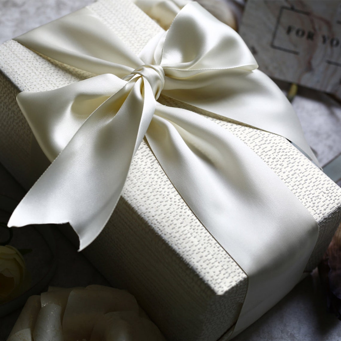 Pearly-lustre White Embossed Wrapping Paper Wedding Gift Wrap - Etsy