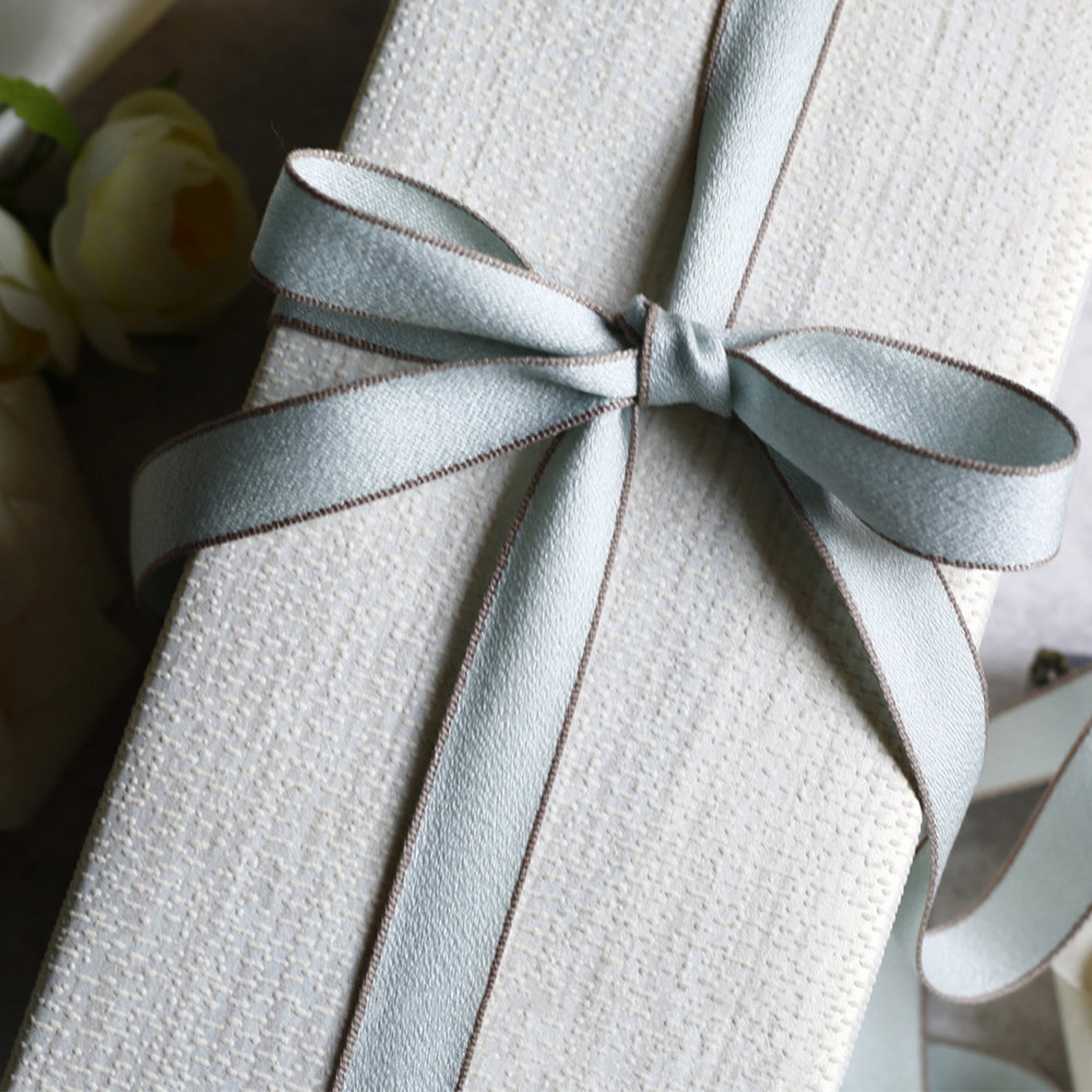 Pearly-lustre White Embossed Wrapping Paper Wedding Gift Wrap - Etsy