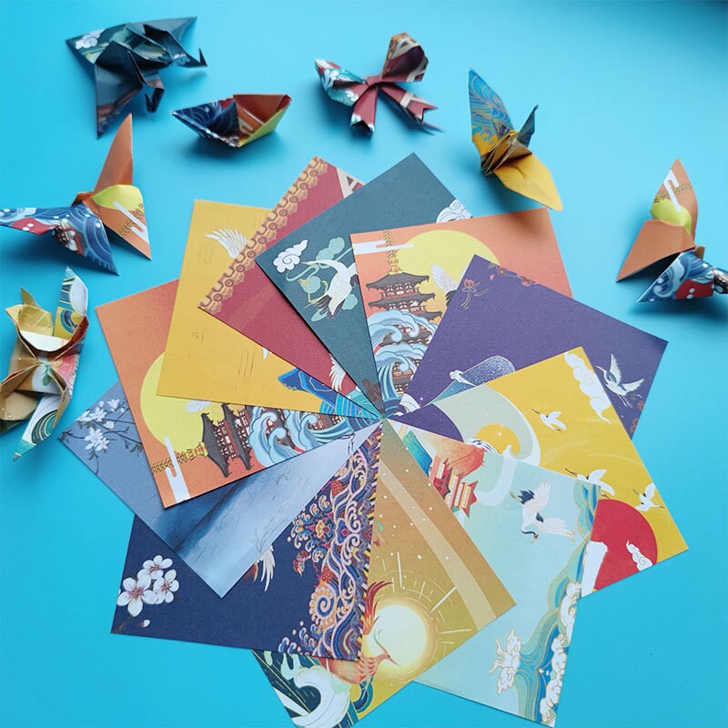 200 Sheets Traditional Chinese Style Origami Square Paper Pack - Etsy