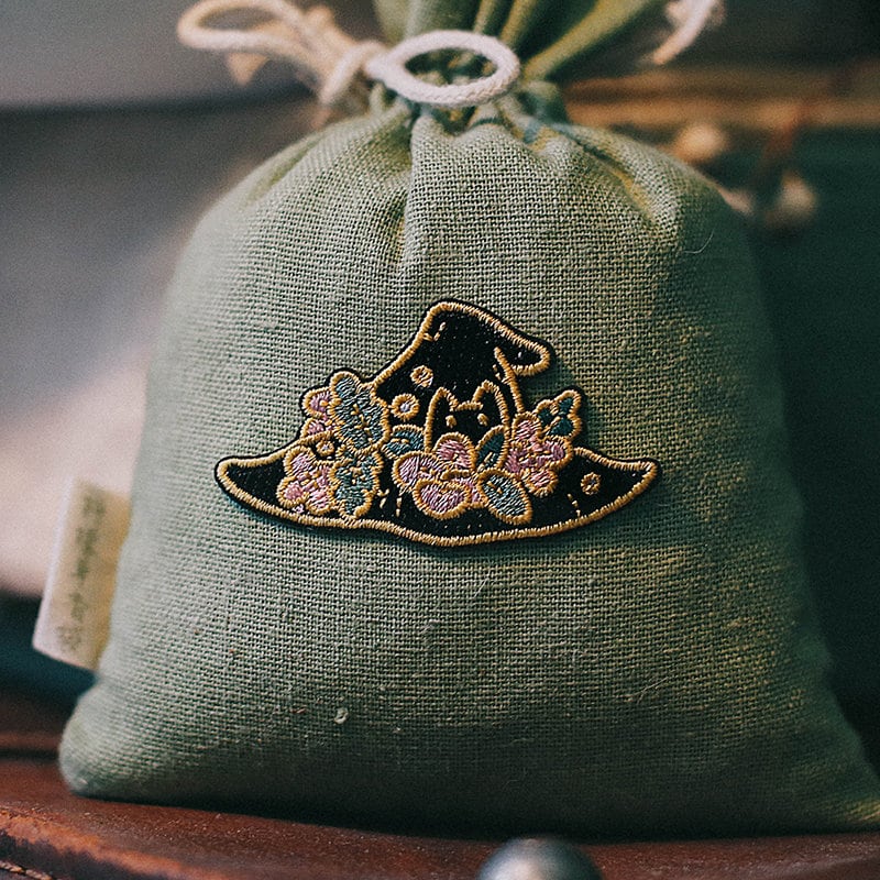 The Witch Notes Embroidered Patches Self Adhesive Patch Applique Shoes ...