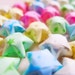 Cute Starry Night Origami Lucky Stars - Mixed Color Wishing Stars Party ...