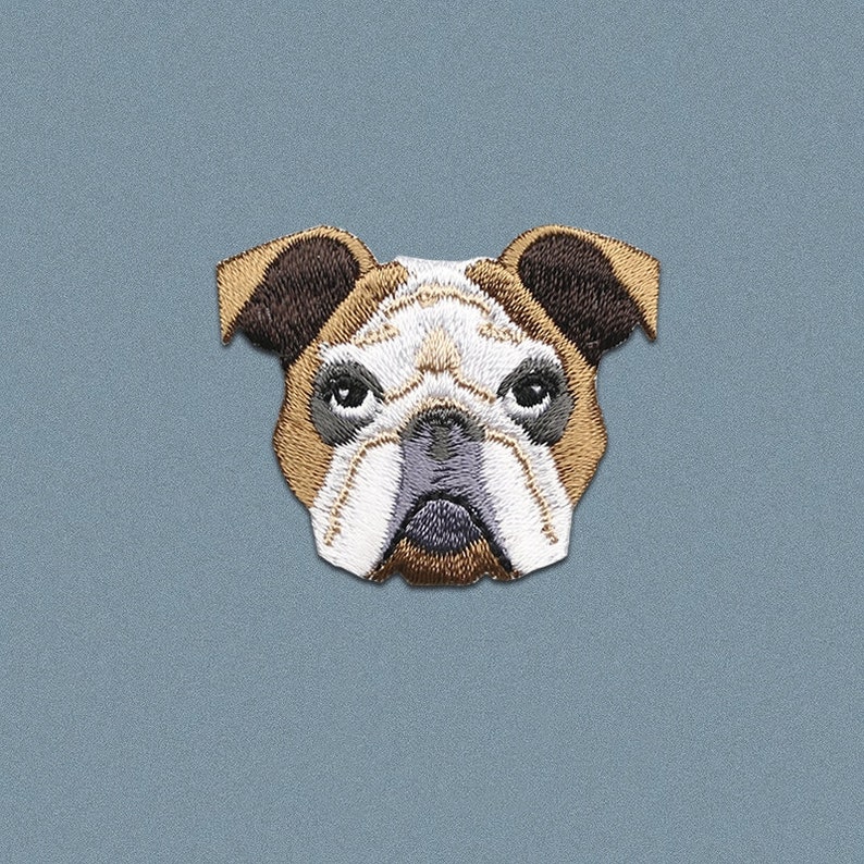 Cute Dog Embroidered Patches Puppy Iron on Patch Applique - Etsy