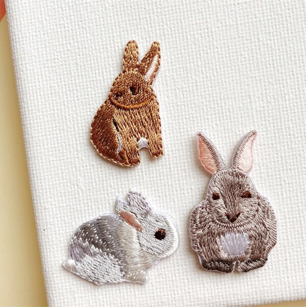 Cute Animal Embroidered Patches Kuola Zebra Iron on Patch Applique ...