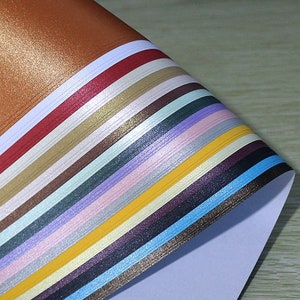 Shimmer Solid Coloured Wrapping Paper Pearlescent Gift Wrap Birthday ...