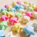 Cute Starry Night Origami Lucky Stars - Mixed Color Wishing Stars Party ...