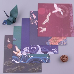 72 Sheets Traditional Chinese Style Origami Square Paper Pack for ...