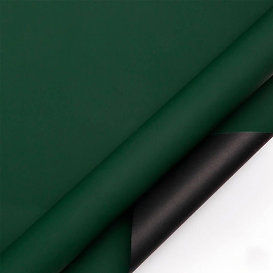 Dark Green Velvet Texture Wrapping Paper Birthday Gift Wrap Solid ...