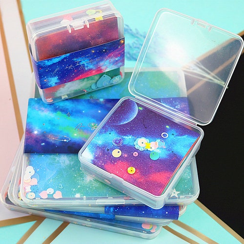 380 Sheets Small Size Galaxy Origami Square Paper Pack for - Etsy