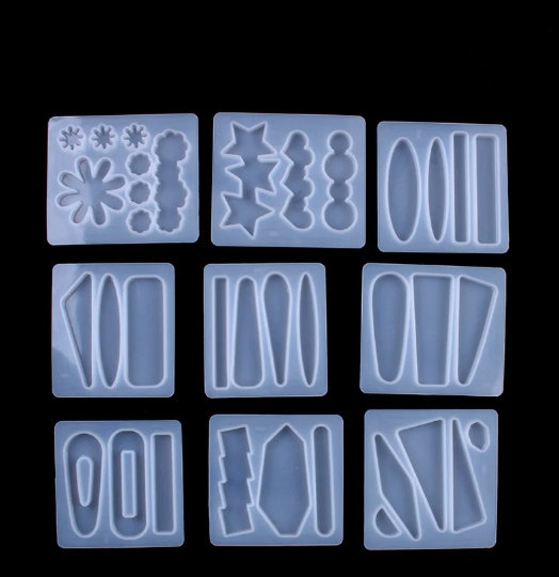 Hair Pin Silicone Resin Mold Hair Clip Mold Epoxy Resin - Etsy