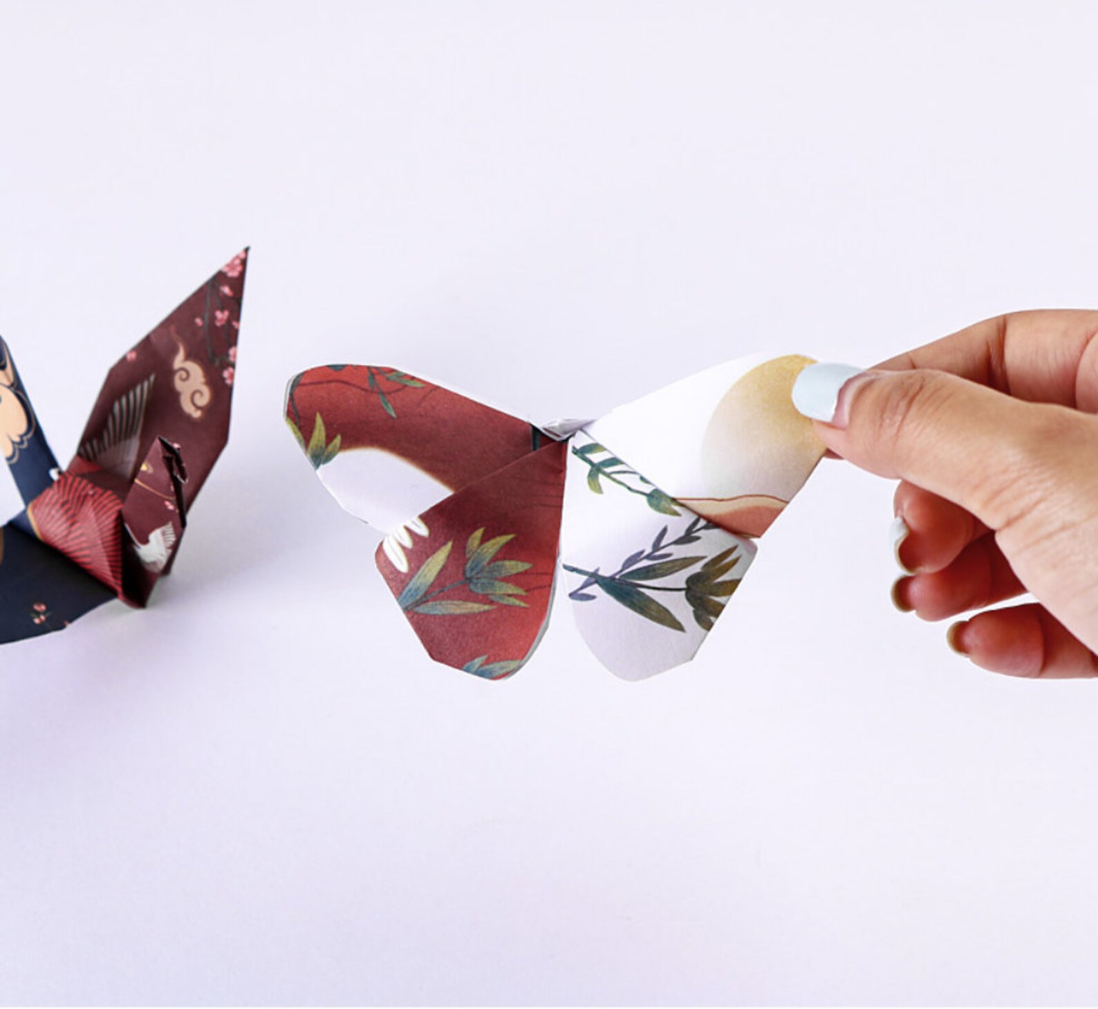 72 Sheets Traditional Chinese Style Origami Square Paper Pack | Etsy