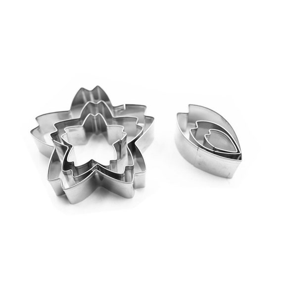 3 Size of Sakura Petal Cutter Set Cherry Blossom Cutters Cake | Etsy