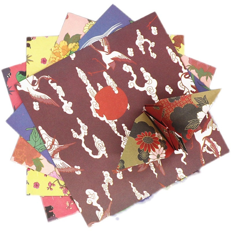50 Sheets Double Sides Traditional Chinese Style Origami - Etsy
