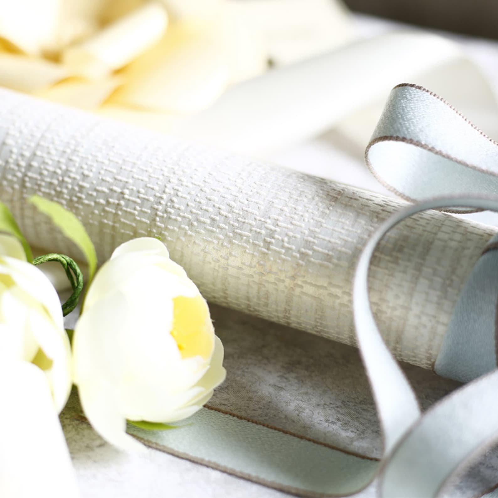 Pearly-lustre White Embossed Wrapping Paper Wedding Gift Wrap - Etsy