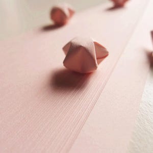 Light Pink Origami Lucky Star Paper Strips Star Folding DIY - Pack of ...