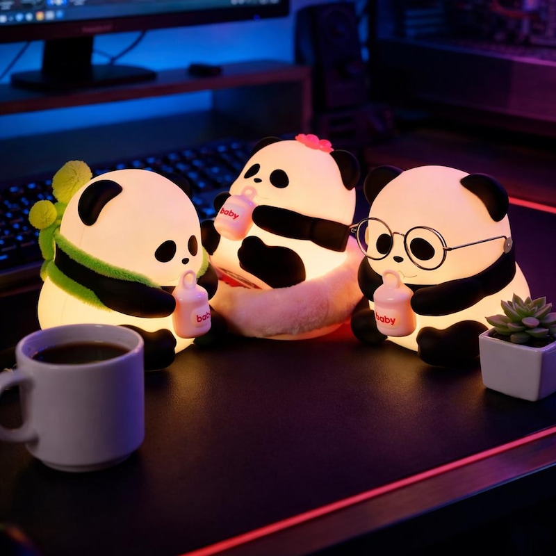 Panda Silicone Light - Etsy
