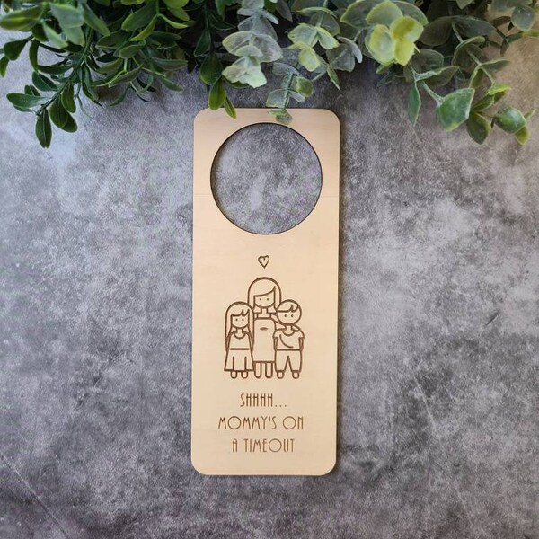 Kids Door Mom Sign - Etsy