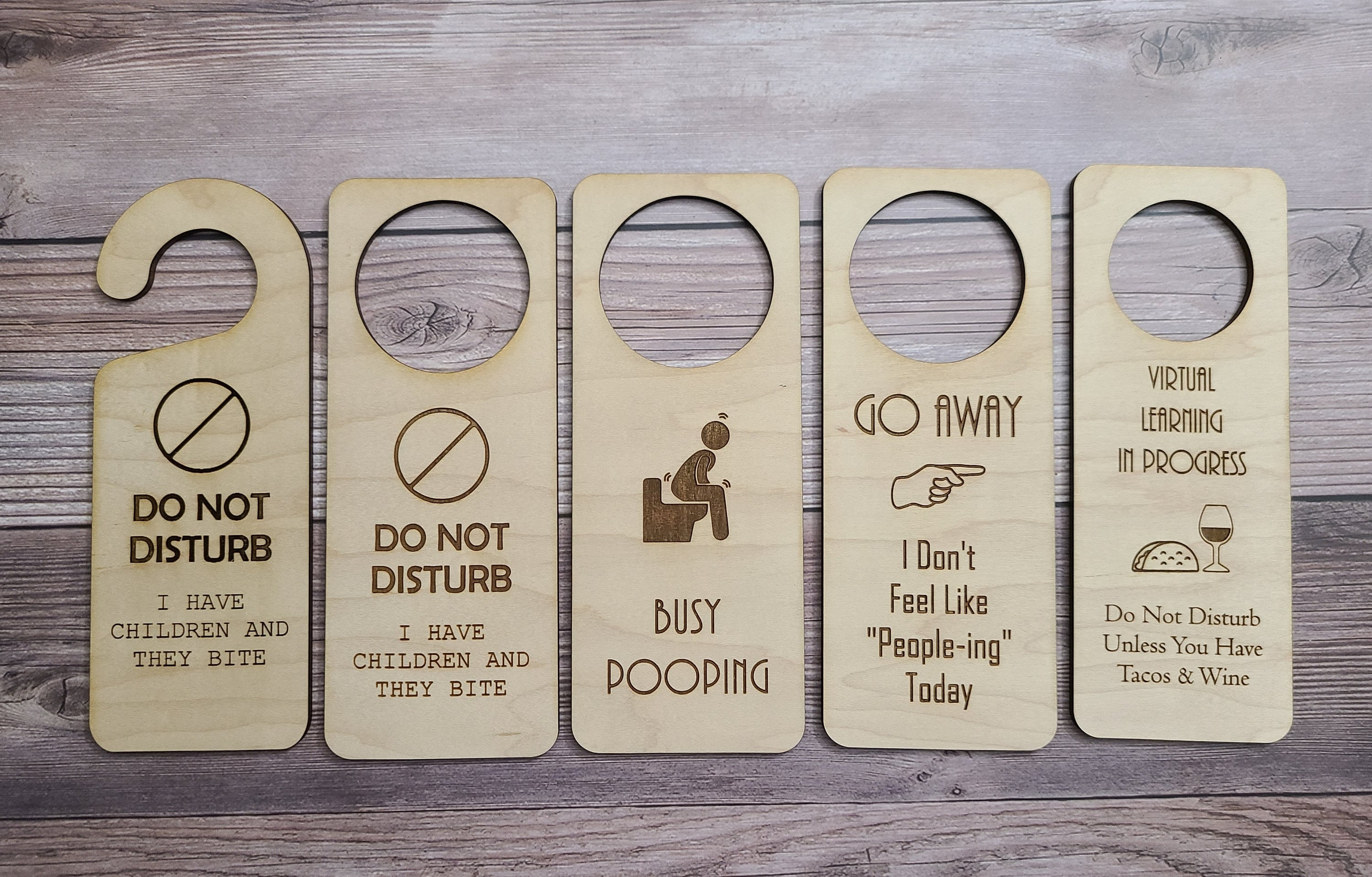 Test In Progress Do Not Disturb Door Hanger Class Sign For | Etsy