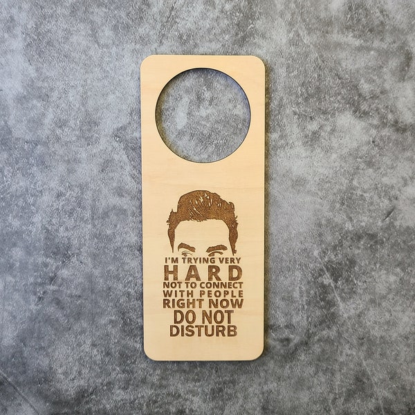 Do Not Knock Sign - Etsy