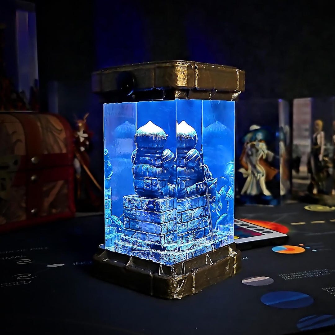 Sie.g/m.ey\er of Ca.tari.na On.ion Kni.ght Custom Epoxy Resin Art Lamp ...
