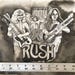 Rush Original Pen and Ink Drawing - Etsy
