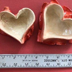 Heart-shaped Ceramic Pinch Pots - Etsy